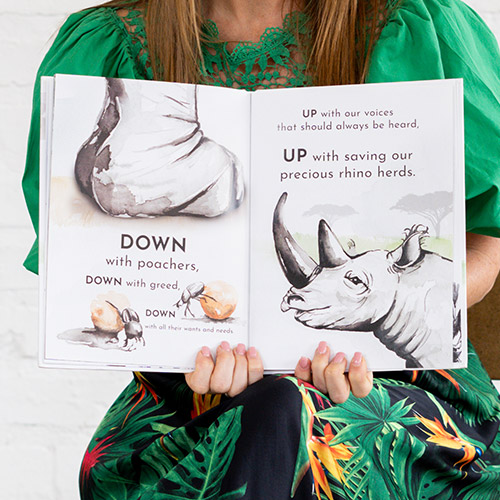 The Rumbling Rhino - Roslynne Writes